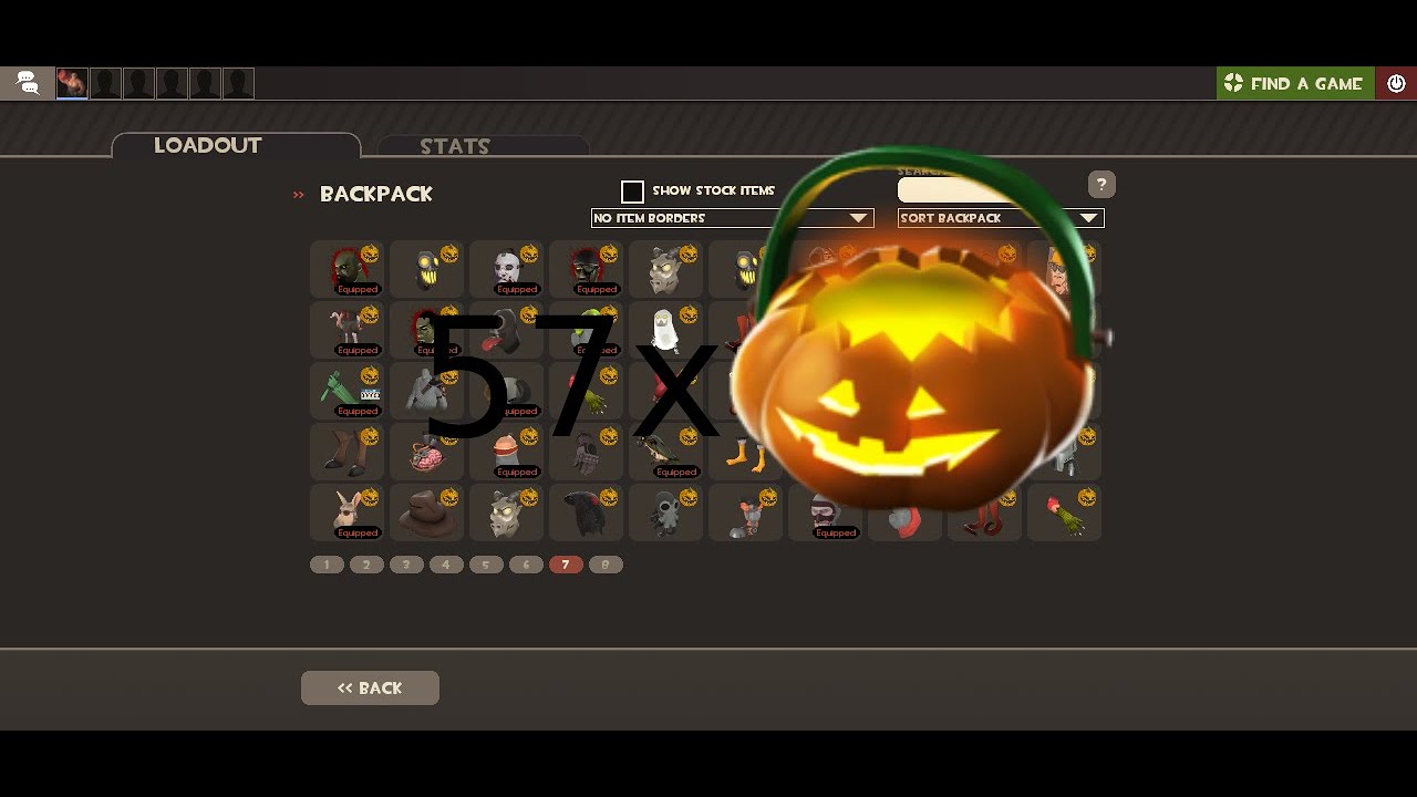 Opening all tf2 halloween packages - YouTube