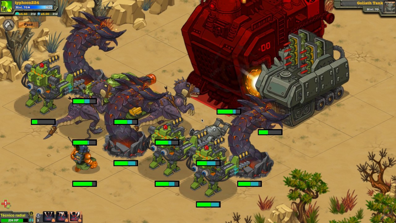 Battle Nations: Goliath Tank - YouTube