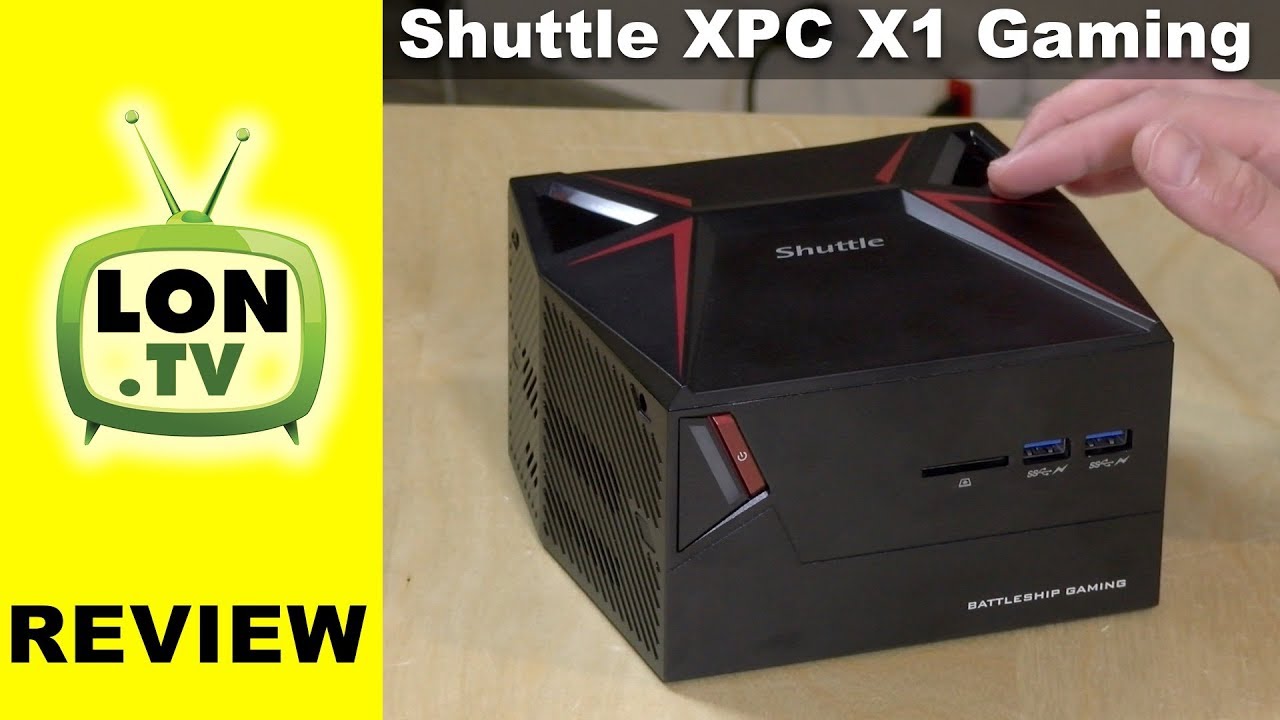 Shuttle XPC X1 Gaming Nano PC Review - GTX 1060 Based NUC Sized Gaming ...
