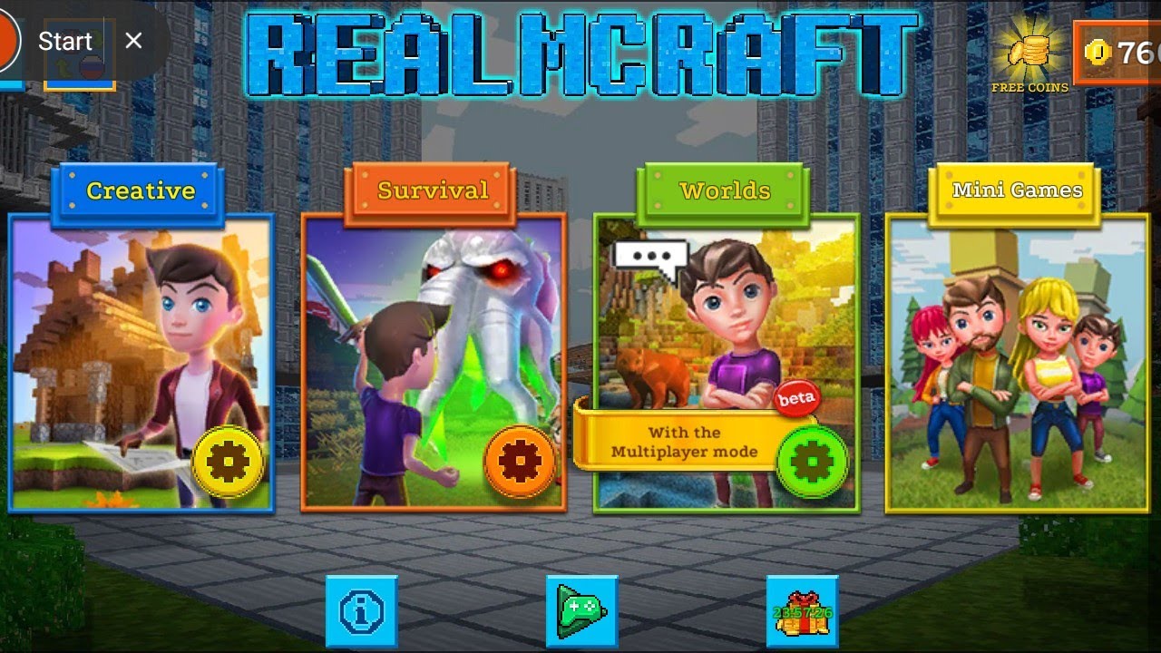 How to search real Sky blocks in realmcraft ll by Star Gaming - YouTube