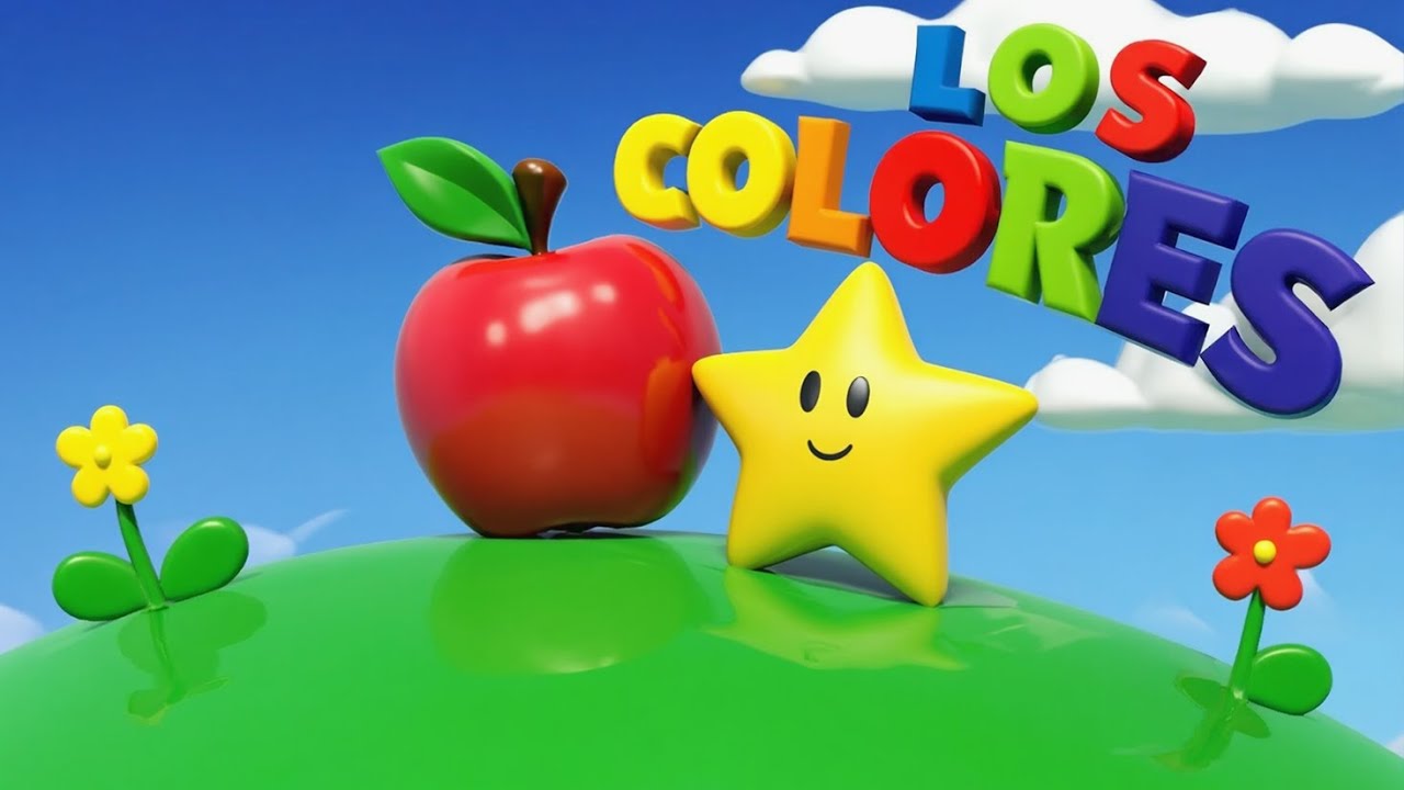 Aprende los Colores con Personajes Divertidos-Juego y Canción para ...