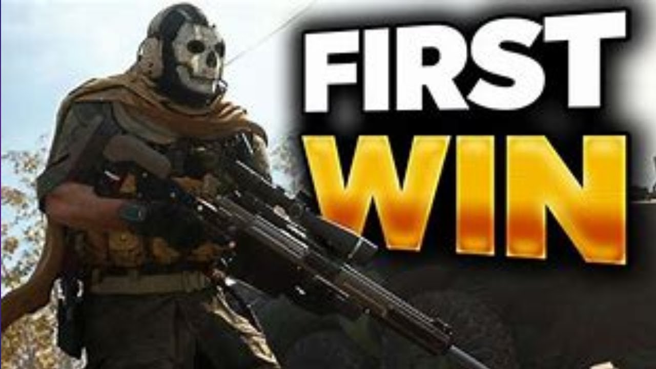 warzone first win - YouTube