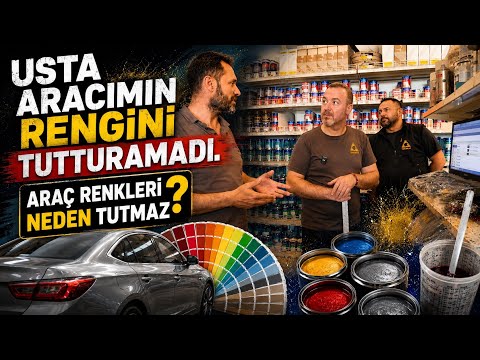 Aracımı boyattım renk tutmadı neden? Araç boyamak renk, tutturmak o kadar kolay değil. 