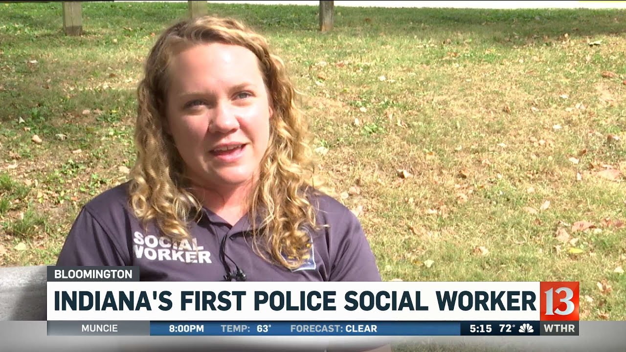 Indiana's first police social worker - YouTube