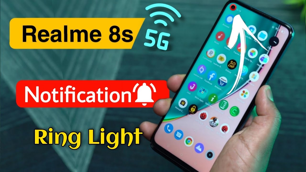 Realme 8s 5G: How to Enable Notification Light | Realme 8s 5G Led ...