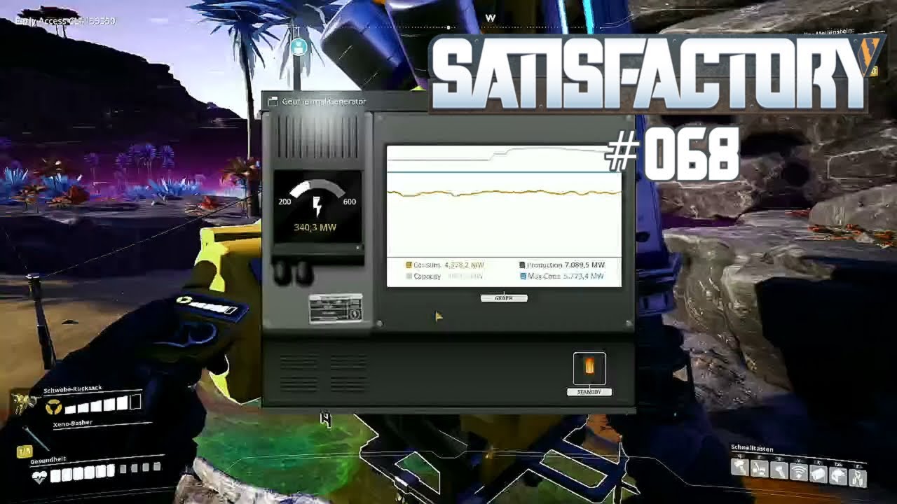 Geothermal Energie - Let's Play Satisfactory - YouTube