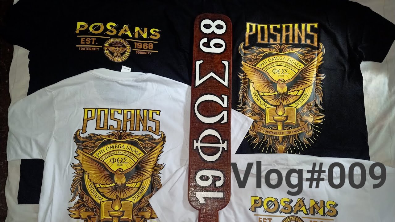 Posans Vlog #009-Posans Fratshirt Raffle Part 2 - YouTube