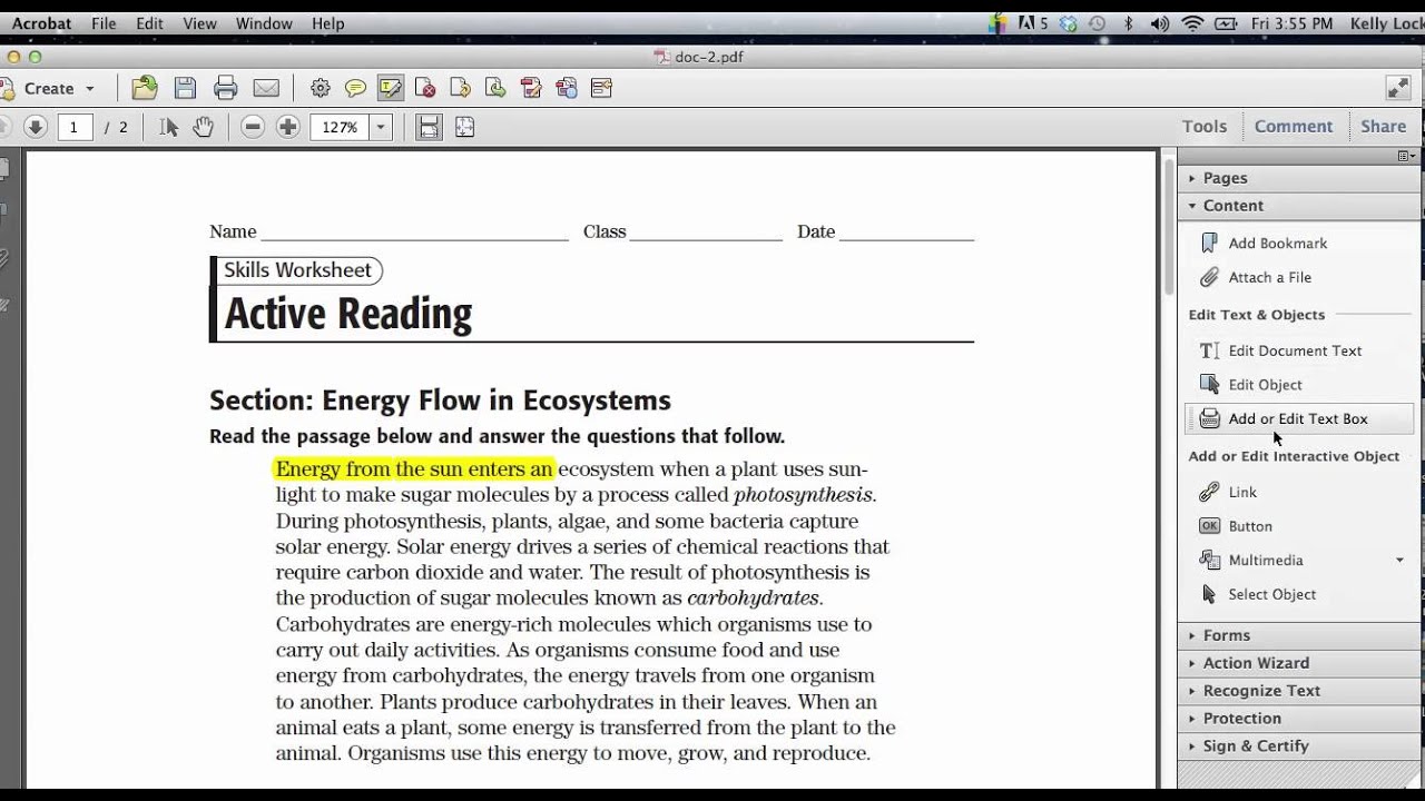Writing on PDF's - YouTube