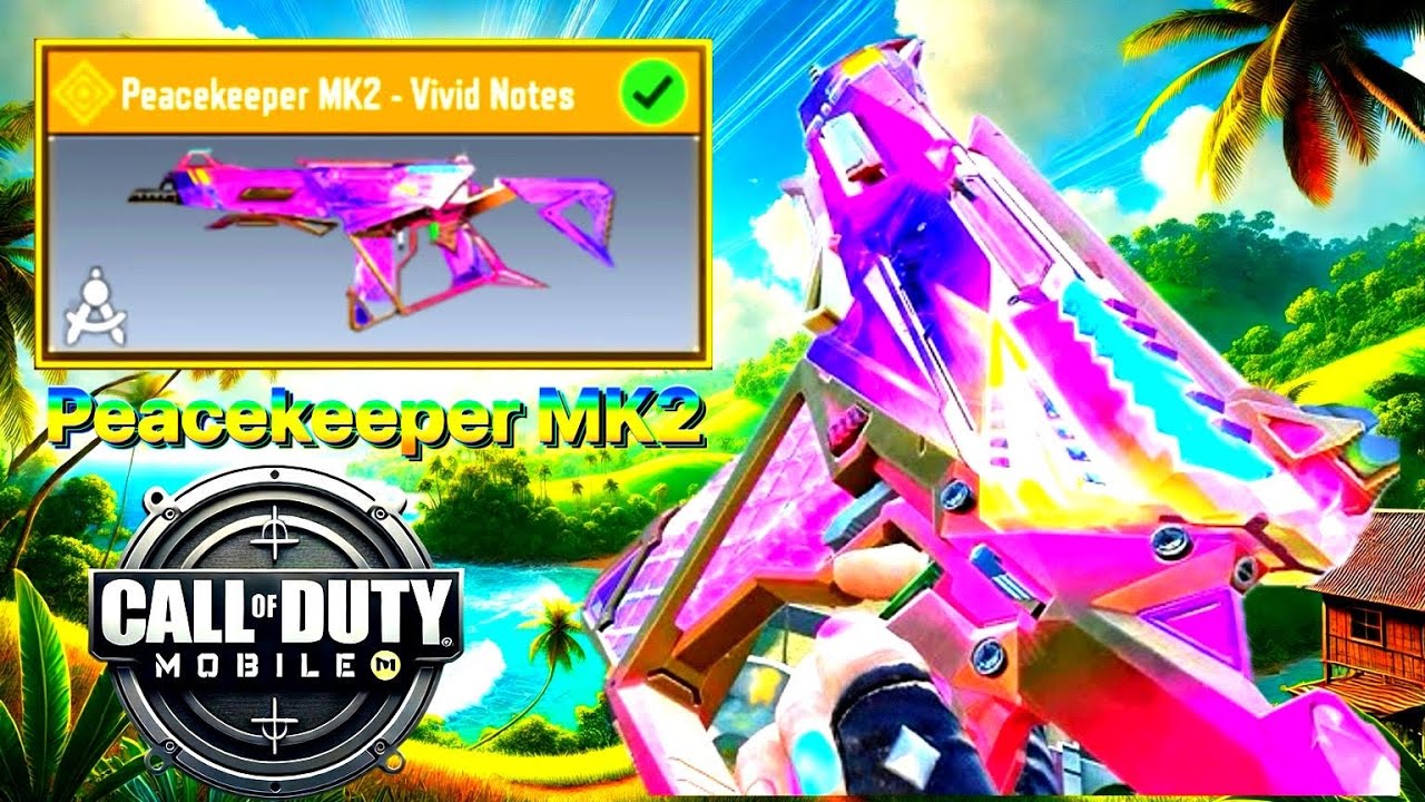 Rush Gameplay Domination with Peacekeeper MK2 - Vivid Notes | CODM Pro ...