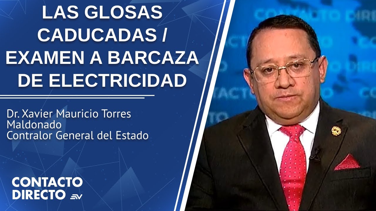 Entrevista con Xavier Mauricio Torres - Contralor General del Estado | Contacto Directo ...