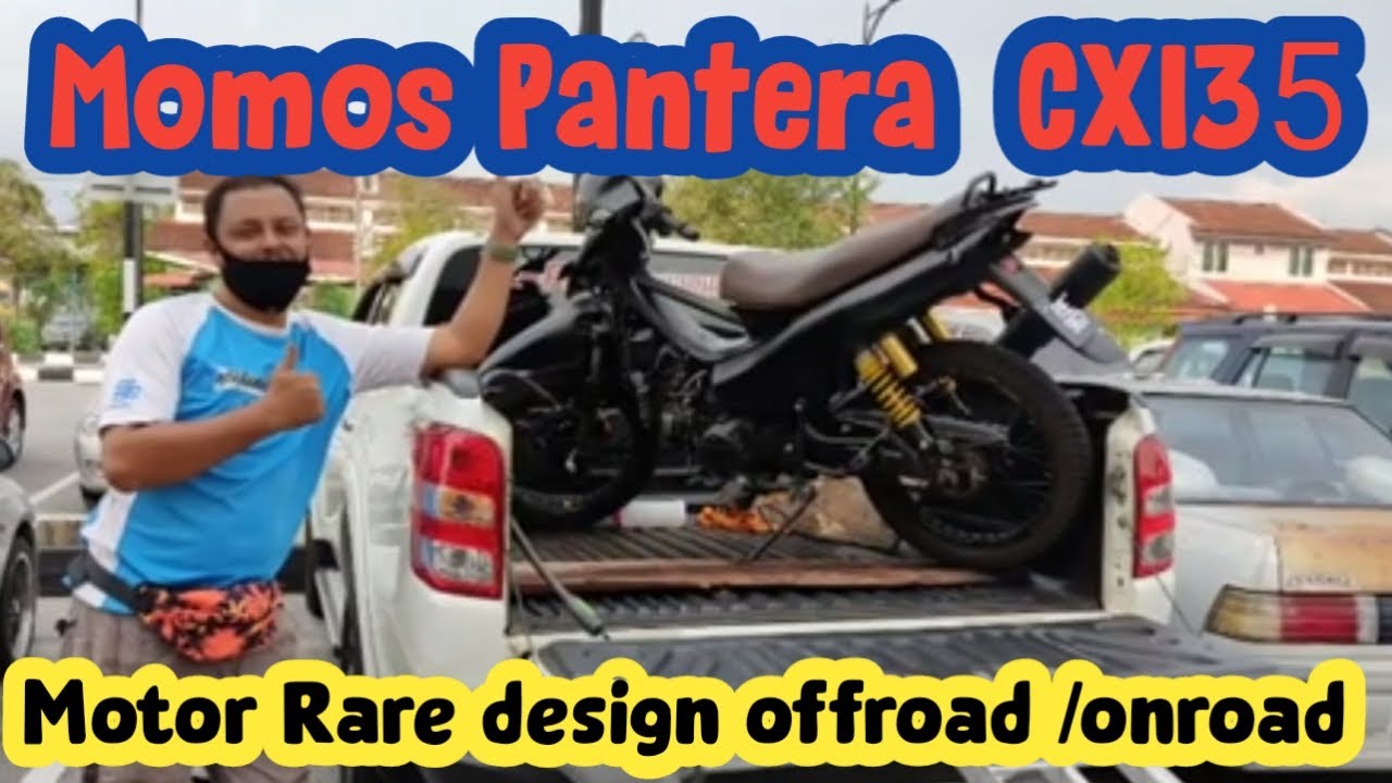 Momos pantera cx135 Adventure Touring Malaysia Restoration - YouTube