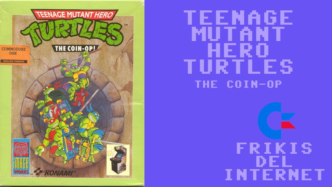 Teenage Mutant Ninja Turtles - The Coin-op (c64) - Walkthrough ...