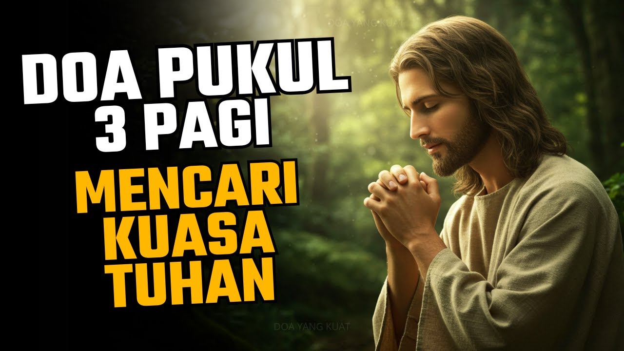 DOA PUKUL 3 PAGI MENCARI KUASA TUHAN - YouTube