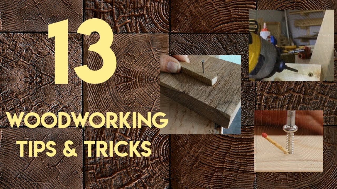 13 Woodworking tips & tricks for beginners amazing carpentry tricks ...