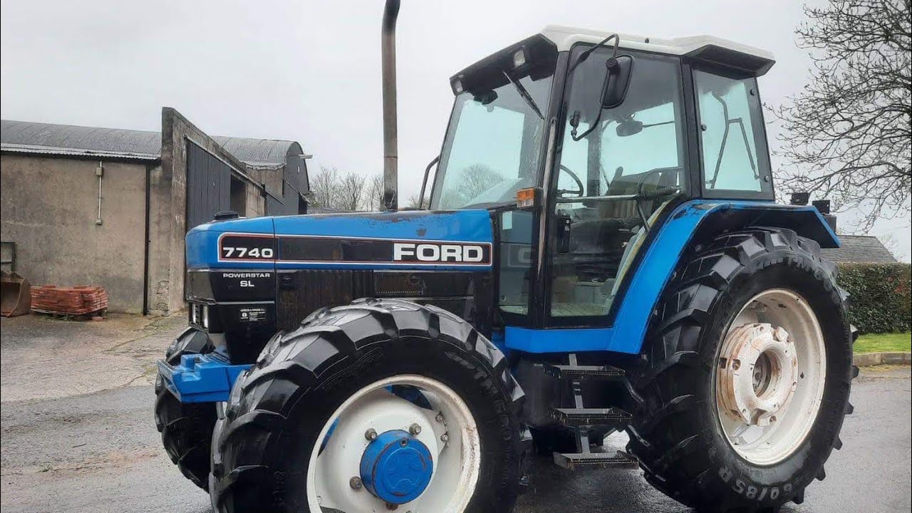 FORD 7740 TURBO - YouTube