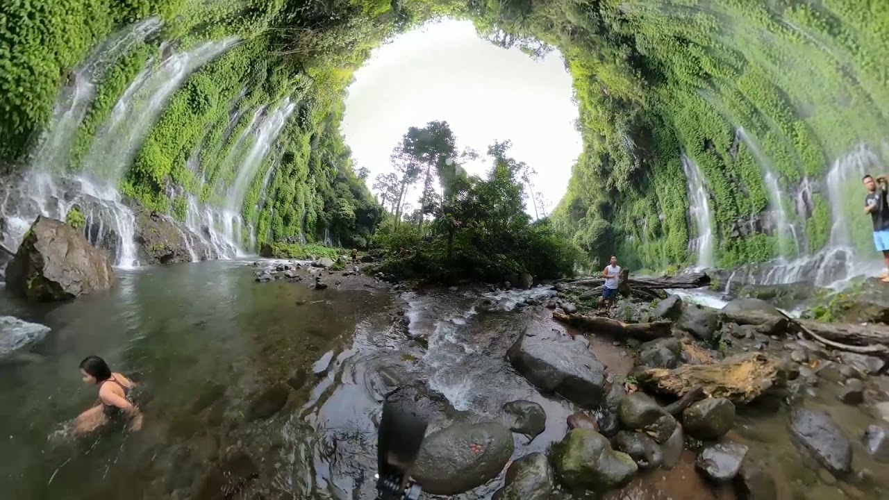 Asik-Asik Falls 360 View - GoPro Max - YouTube