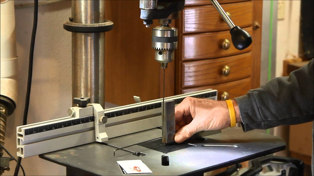 How to level your Drill Press Table - YouTube