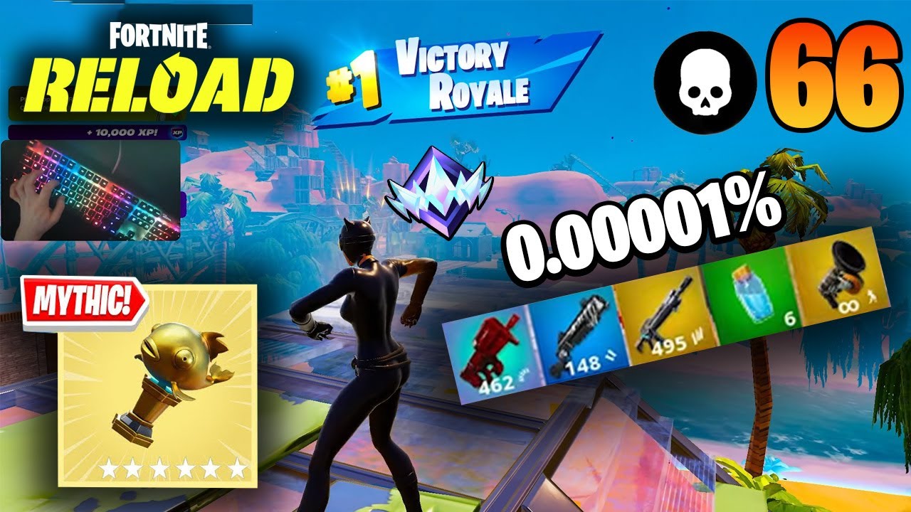 Fortnite Reload | High Kill Unreal Ranked Gameplay (Keyboard & Mouse) W ...