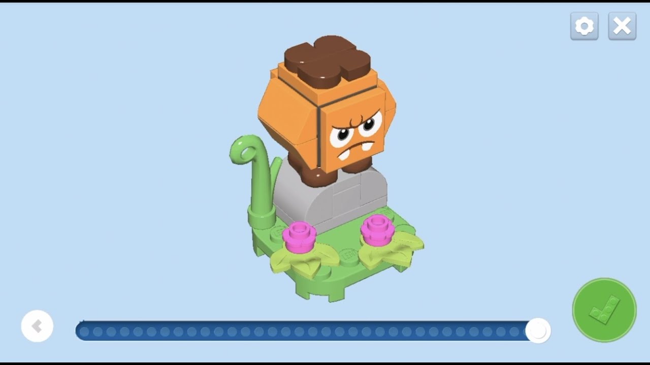 LEGO Instructions Super Mario Goombrat 71402-4 Character Pack Series 4 ...