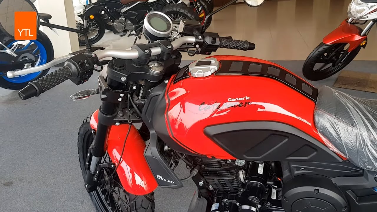 New Race Editoion - Cafe Racer 165 ( Generic - Bike ) - YouTube