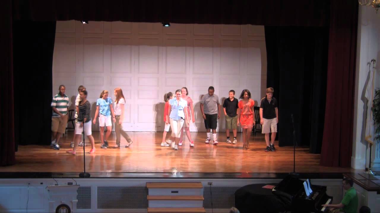 Middle School First Day of School Musical - YouTube