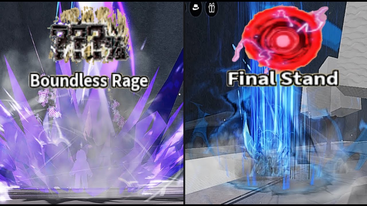 Boundless Rage & Final Stand Showcase In The STRONGEST BATTLEGROUNDS ...