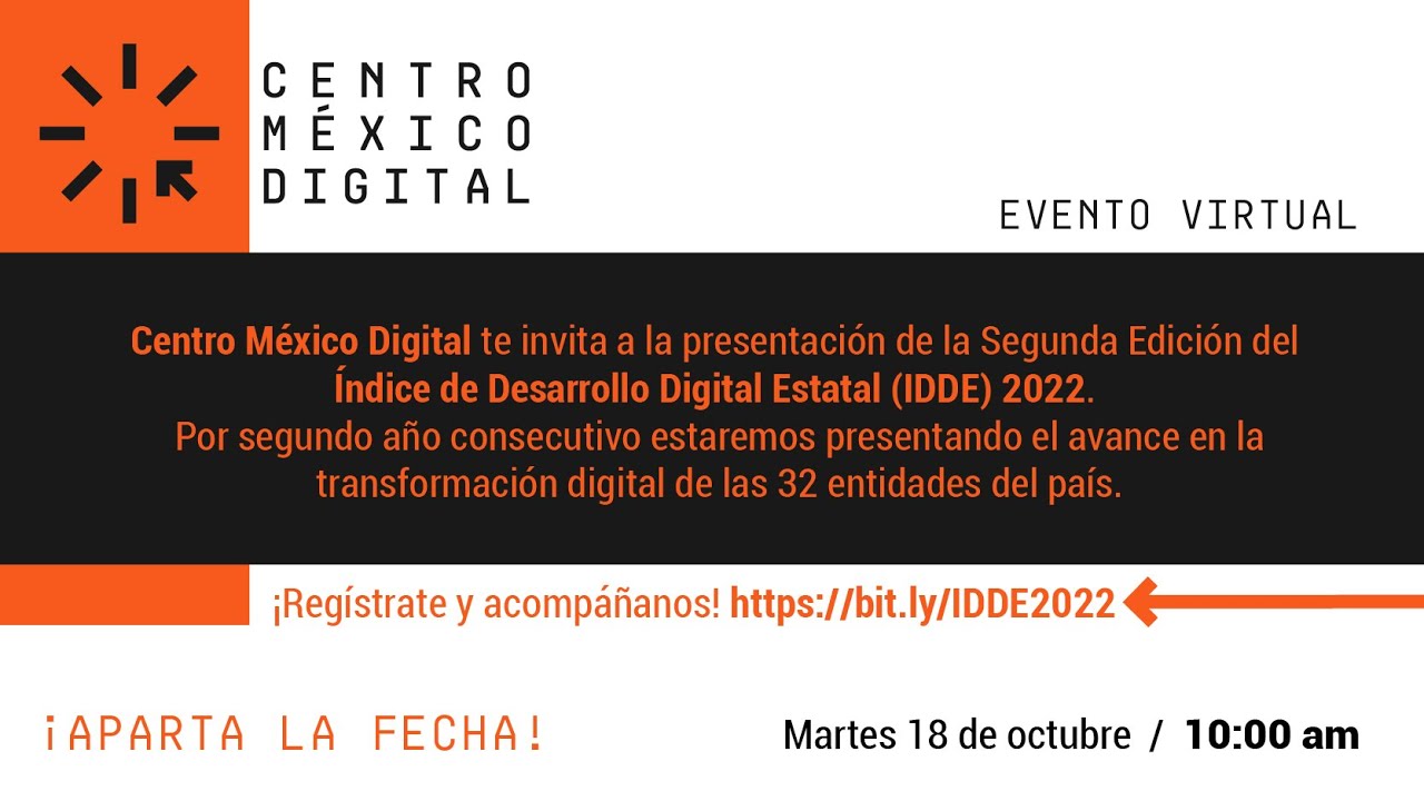 Índice de Desarrollo Digital Estatal - IDDE 2022 - YouTube