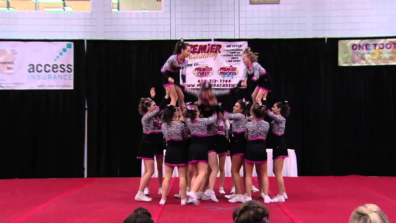 Outlaws Cheer Posse Rebels Leduc - YouTube
