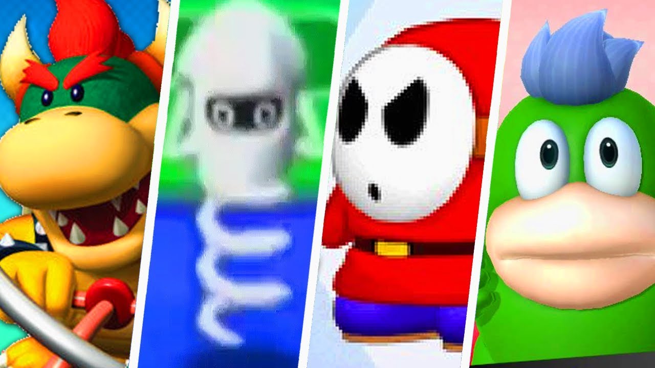 Evolution of Underused Characters in Mario Party Games (2003 - 2018 ...