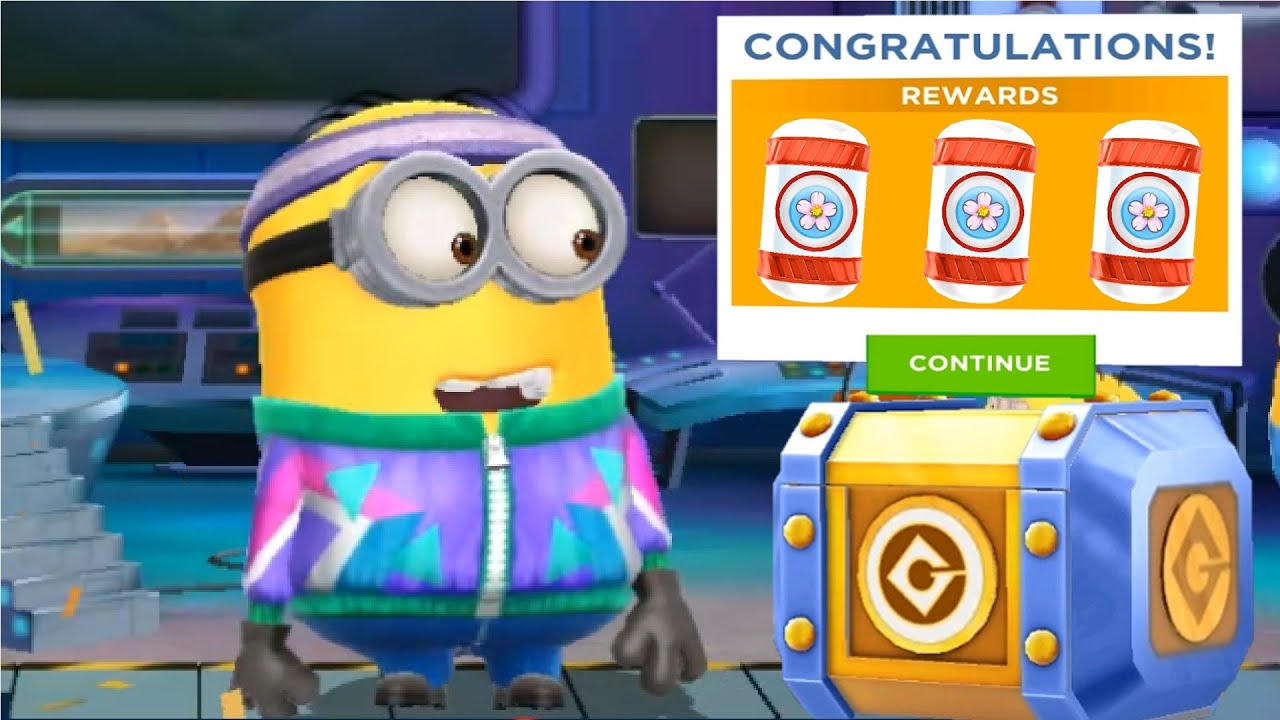 Stereo Minion rush daily challenge Zen garden prize pod rewards ...