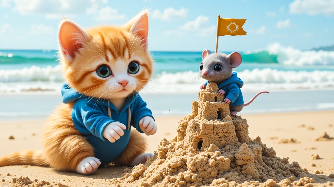 🐱🐭 Funny Cat & Rat Friendship | Adorable Human-Like Adventures! 😂🐾 ...