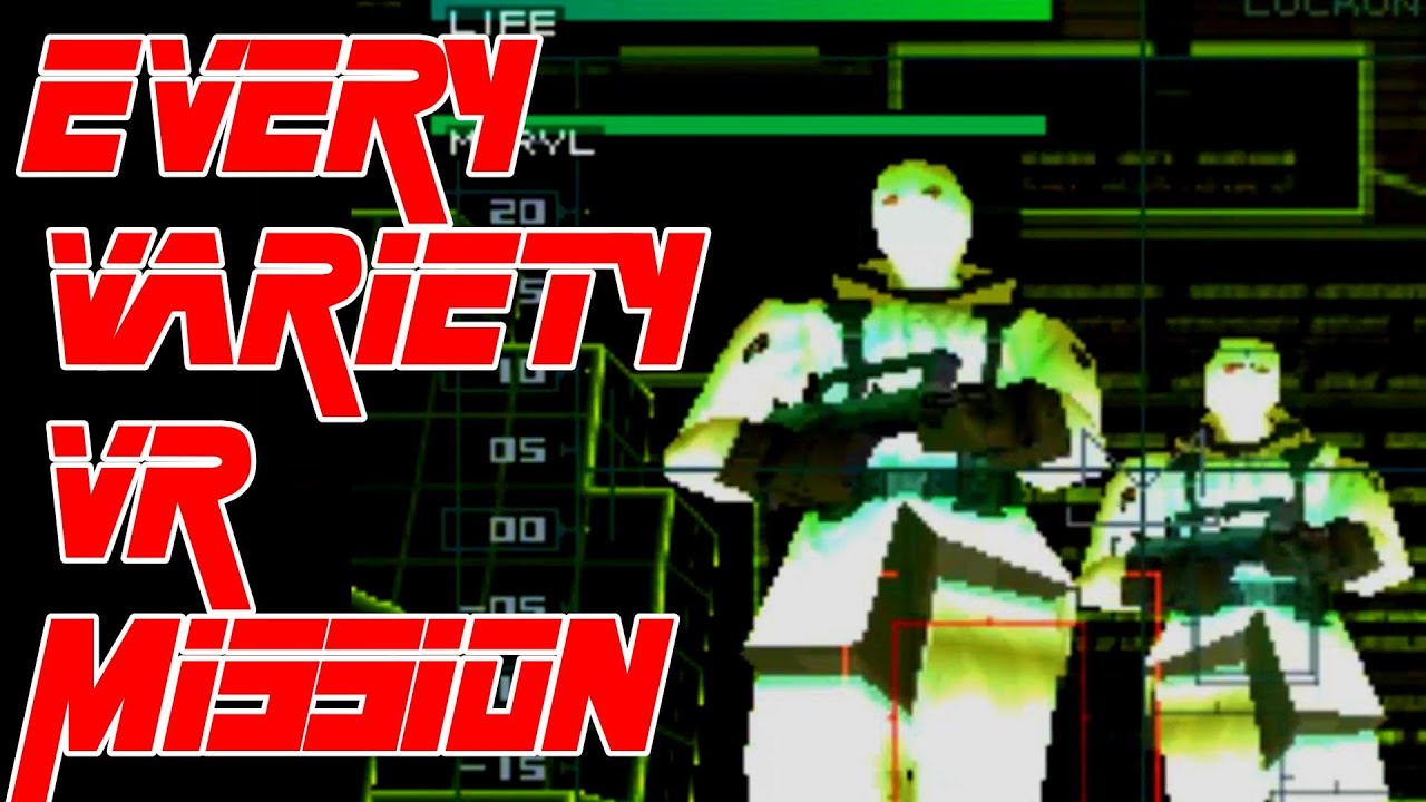 EVERY Variety VR Mission (MGS1) - YouTube