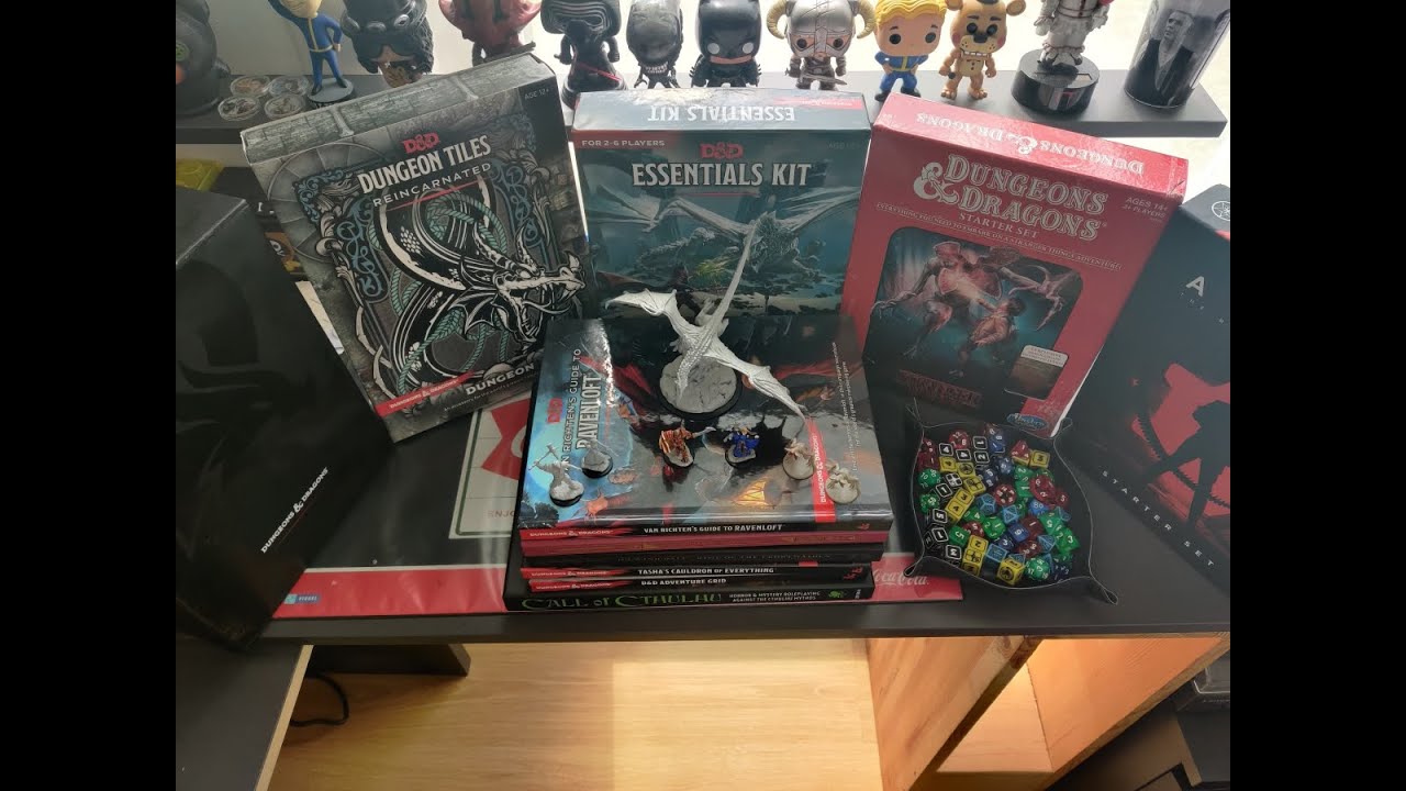 My TTRPG collection! - YouTube