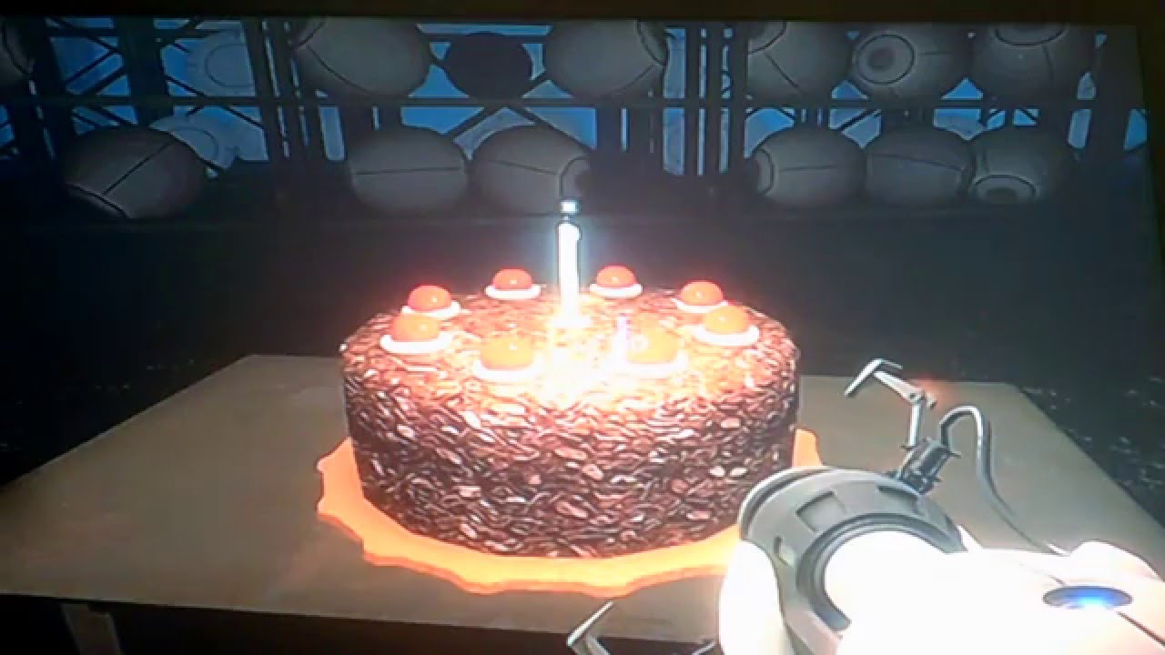 (BONUS) Let's play Portal (The room with the cake) - YouTube