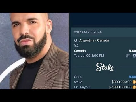 Drake Stake Win Roulette - YouTube