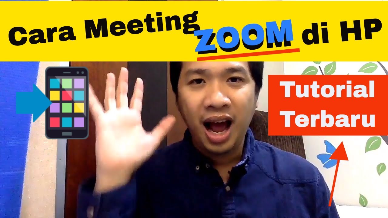 Cara Meeting Zoom di HP - Tutorial Terbaru - YouTube