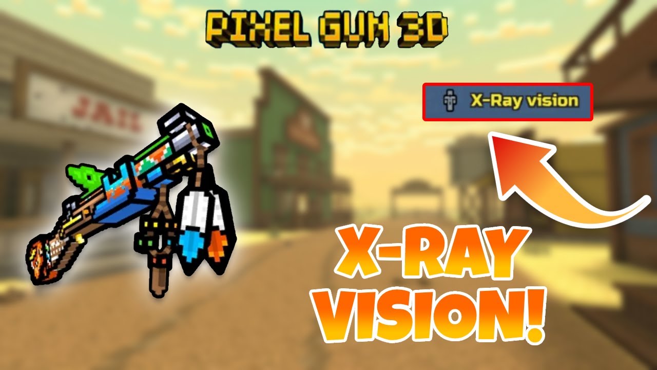 Spiritual Sniper RIfle Has X-Ray Vision in Pixel Gun 3D! - YouTube
