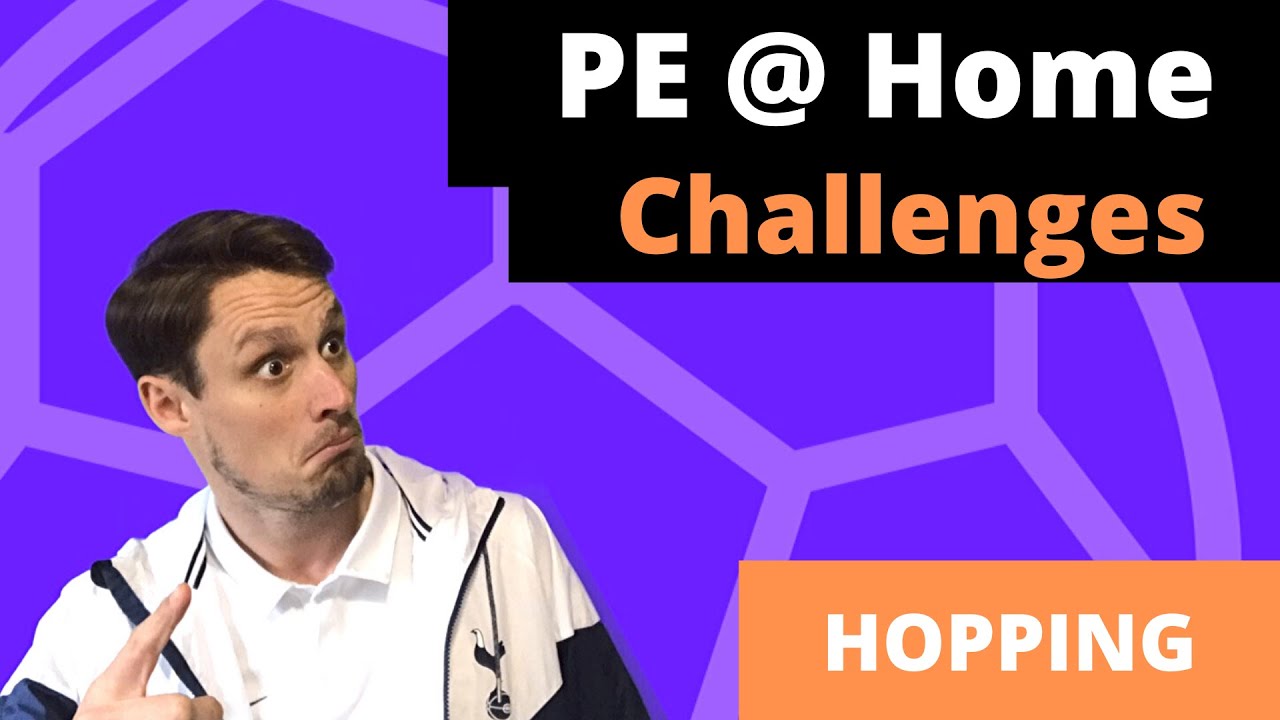 Phys Ed @ Home - Hopping Challenge - YouTube