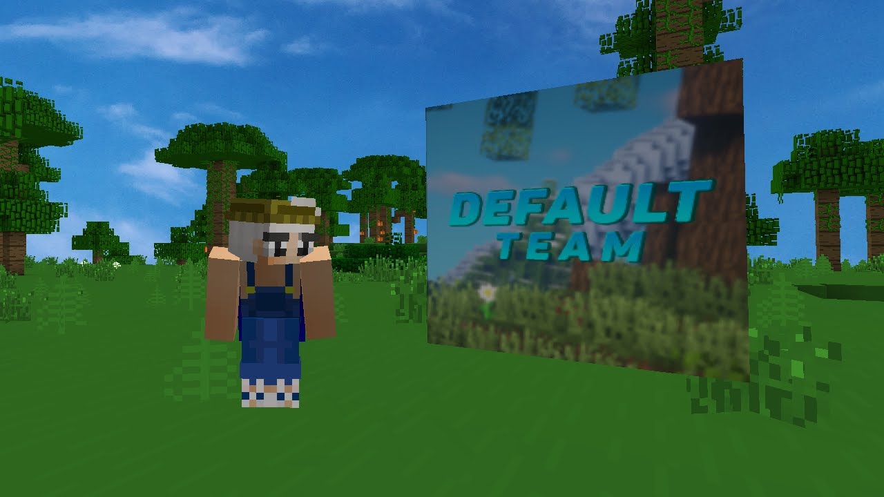 hg com a textura da default team - YouTube