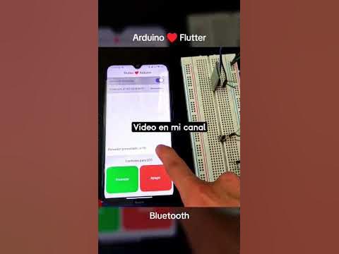 #flutter y #arduino via #bluetooth #electronica #domotica #iot - YouTube