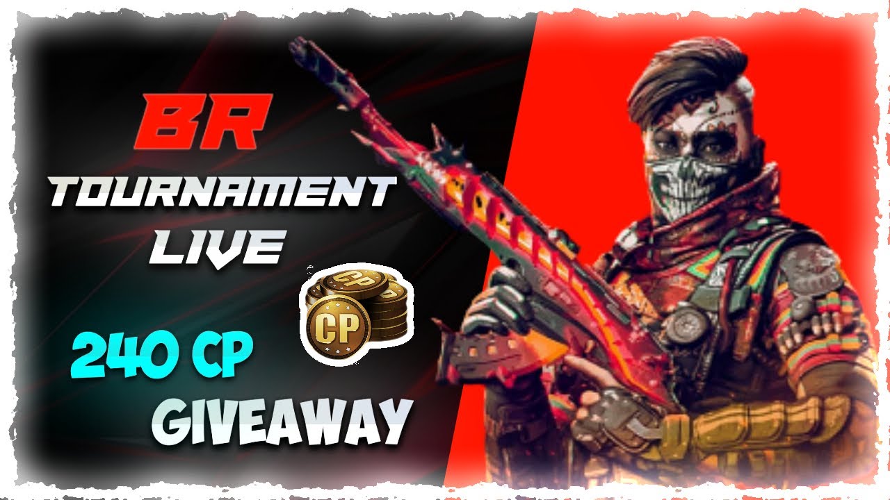 CODM SOLO BR TOURNAMENT LIVE||240 CP GIVEAWAY😍😍CALL OF DUTY MOBILE🎉🎉 ...