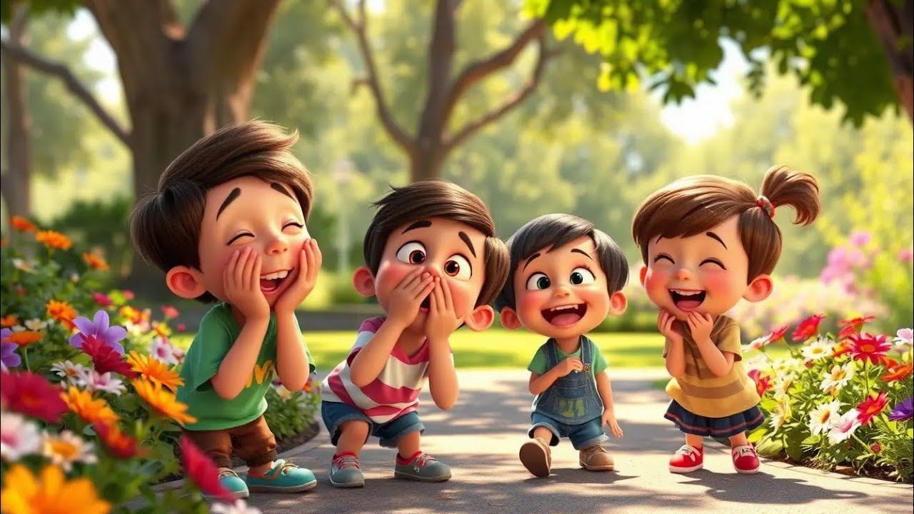 Ring Around the Rosie | Fun Kids' Nursery Rhyme | Sing and Dance with ...