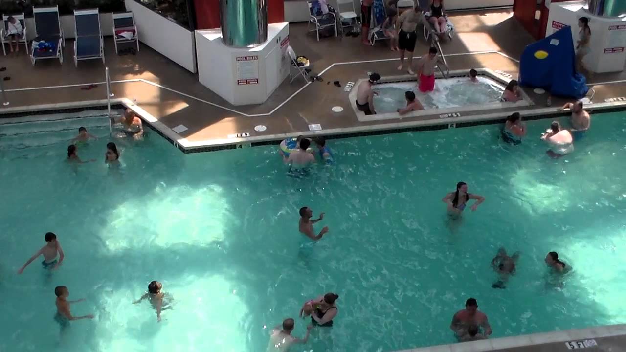 A Look at The Princess Royale's Massive Indoor Poor and Four-Story ...