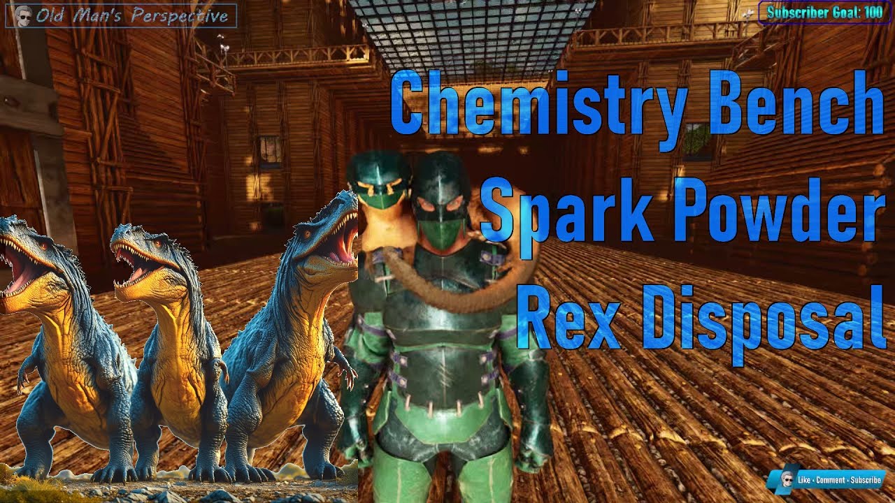 Ark Survival Ascended - The Island (EP109) - Spark Powder, Chemistry ...