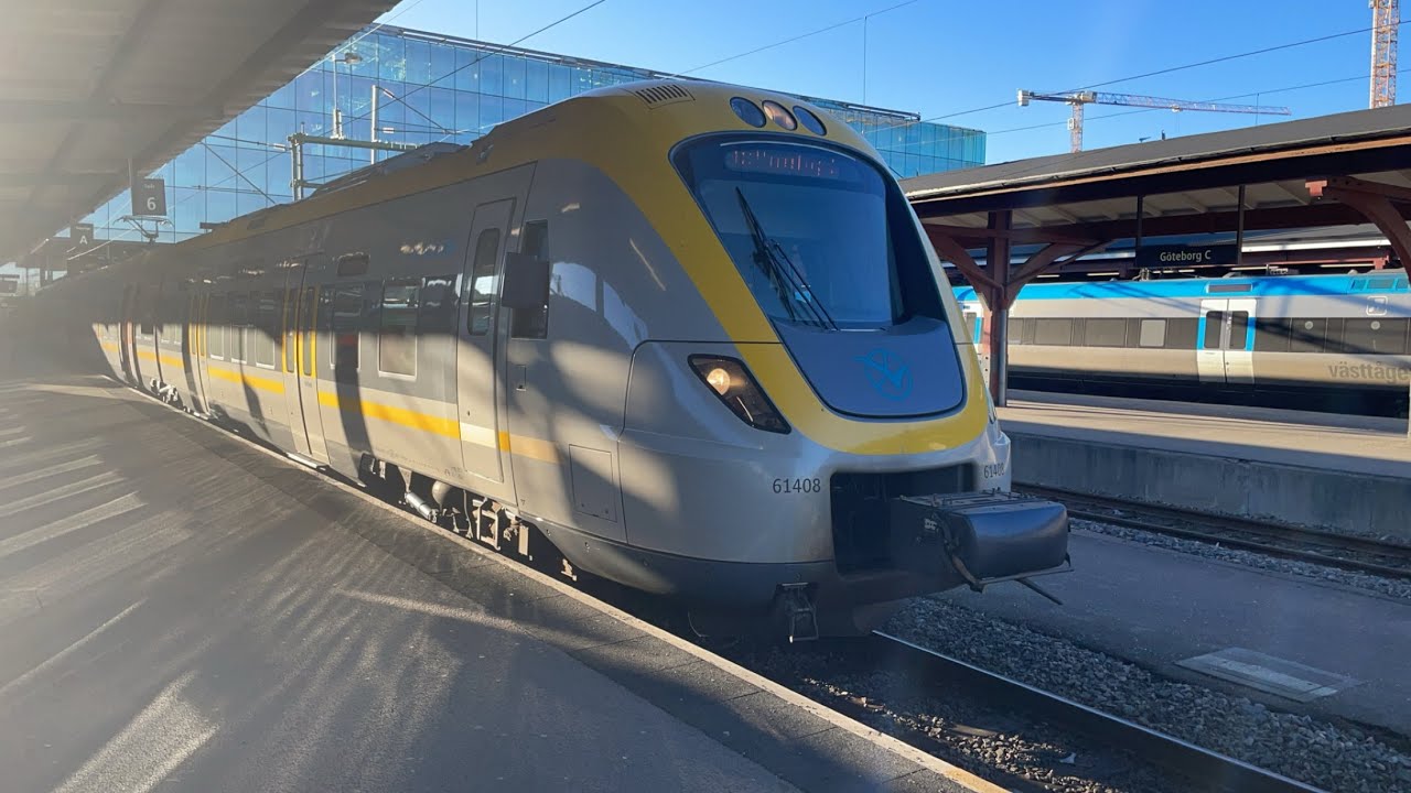 Tåg på Göteborg Central - Trains in Gothenburg, Sweden - YouTube
