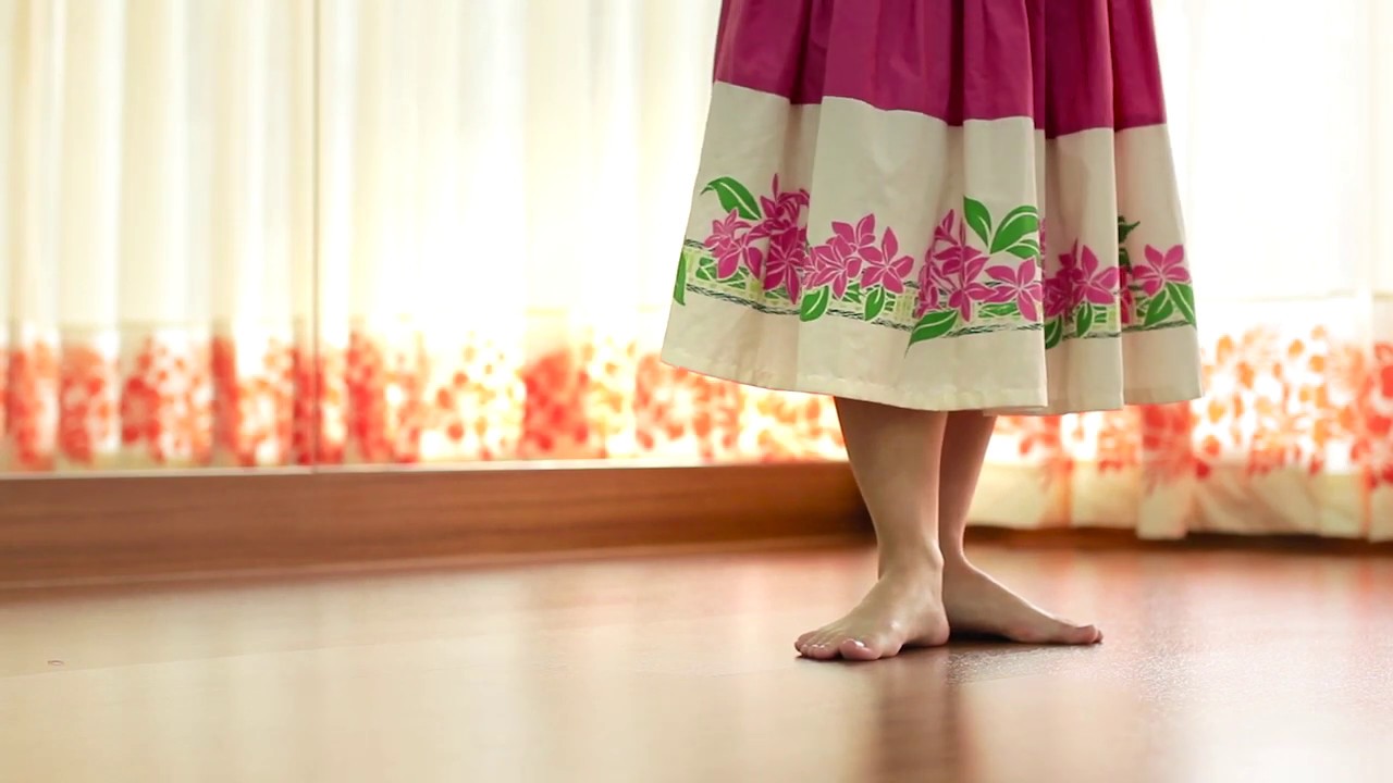 Hula Dance Basic Step Tutorial: Ho'opuka - YouTube