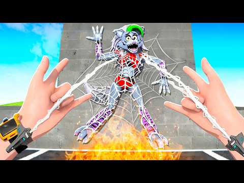 Gregory gets SPIDERMAN POWERS! in Bonelab VR