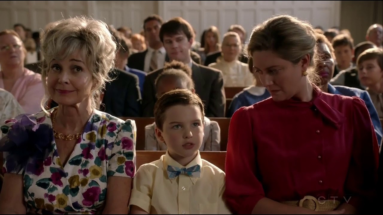 Young sheldon tells about God to Pastor Jeffery - YouTube