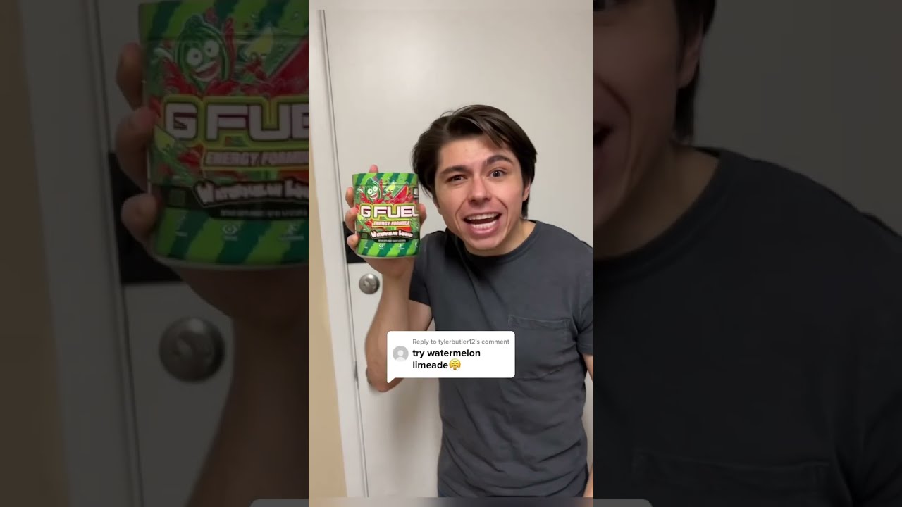 Watermelon Limeade GFUEL Mini Review - YouTube