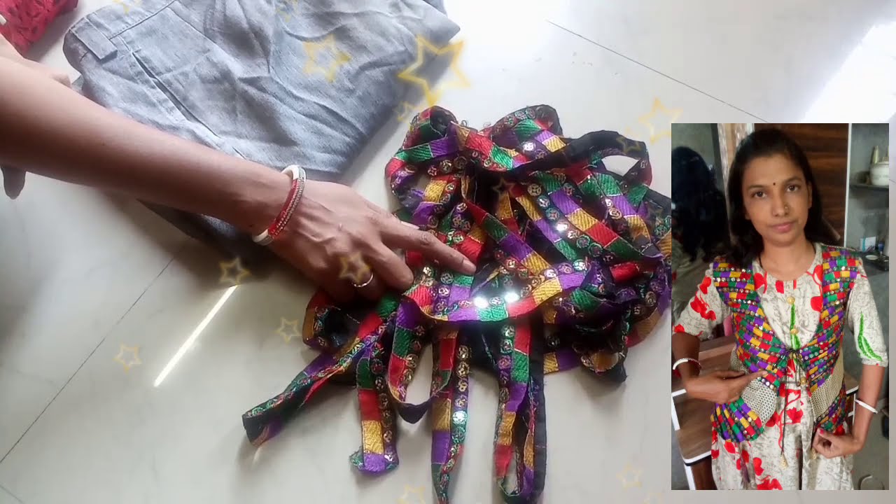 Saree lace use stylish ladies Designer jacket /Koti wastage Sadi Les ...